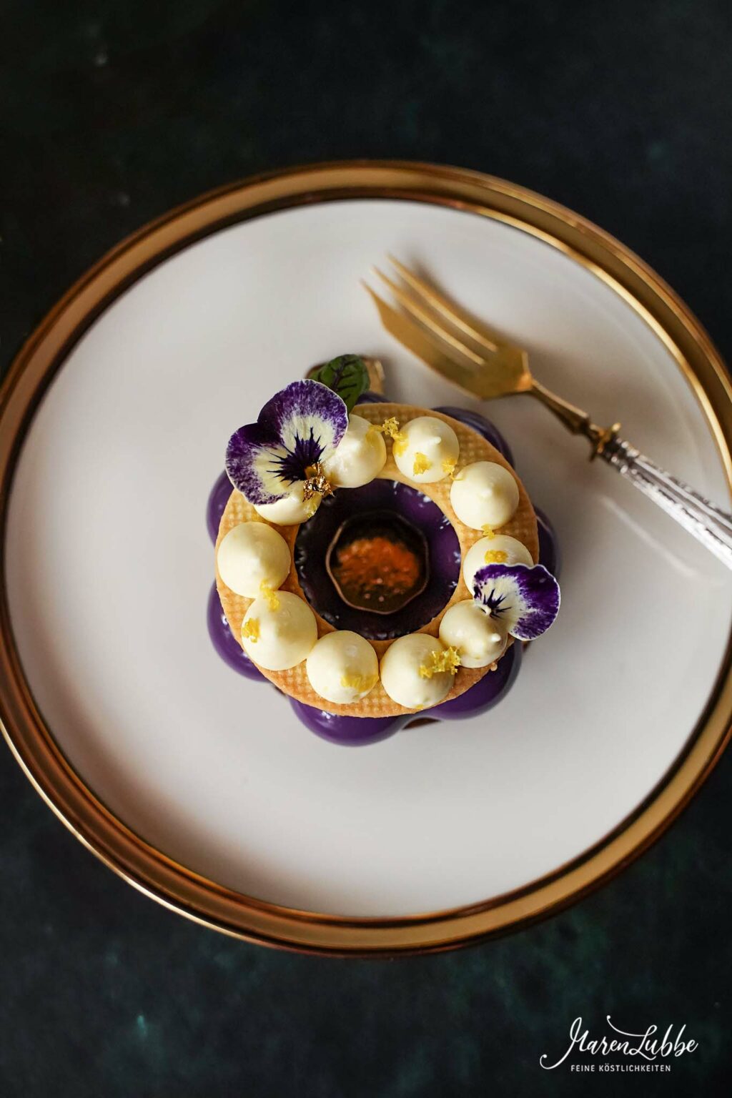 Blueberry Crown Törtchen - Maren Lubbe - Feine Köstlichkeiten