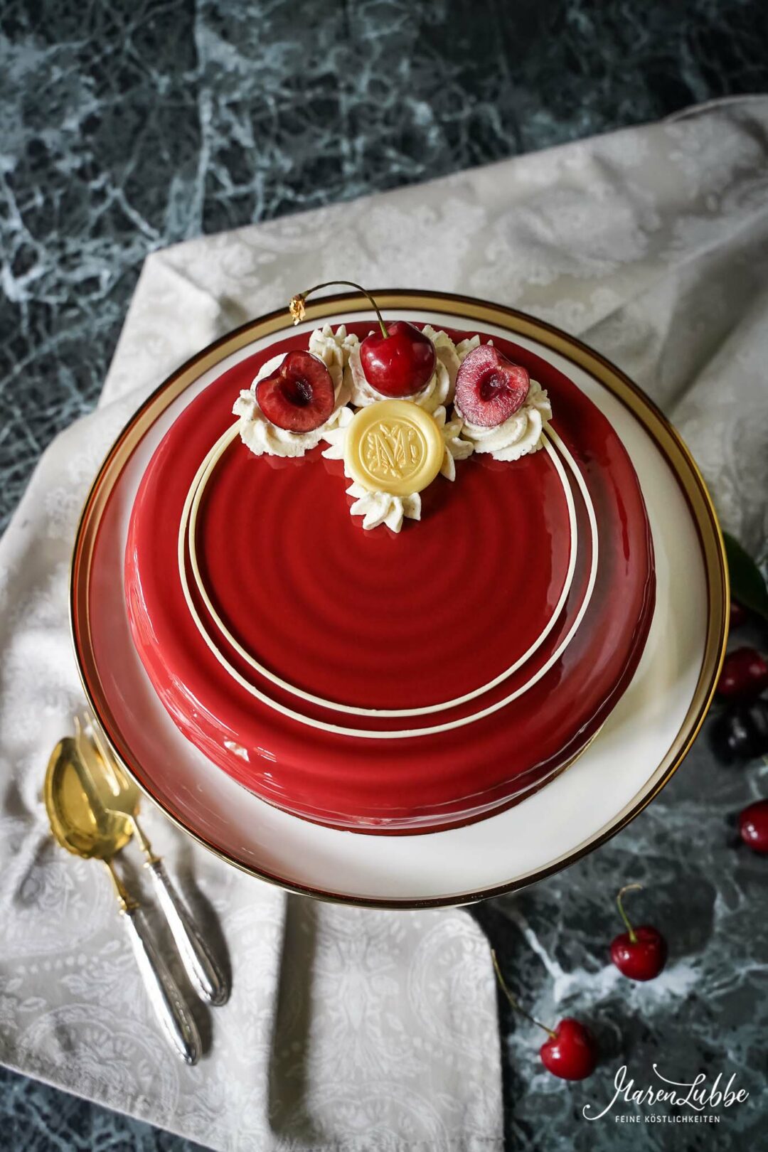 Tropical Cherry Torte - Maren Lubbe - Feine Köstlichkeiten